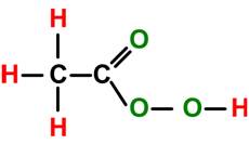 Peracetic Acid Molecular Structure